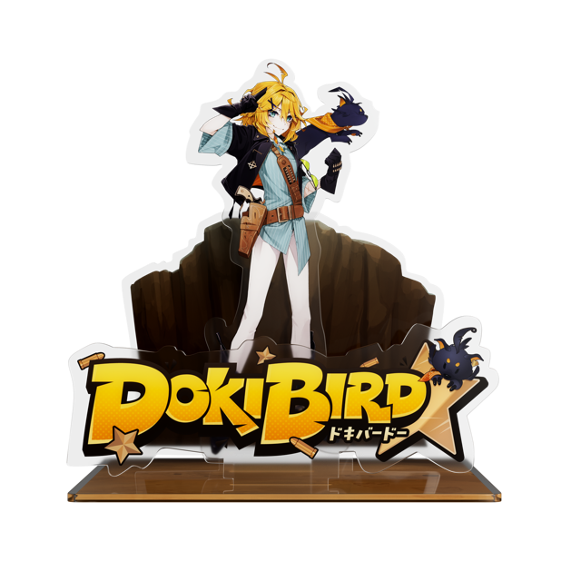 Doki Bounty Hunter Acrylic Stand – Doki Merch