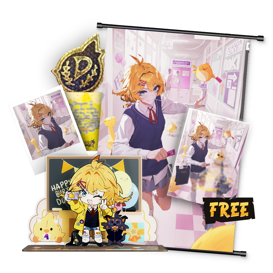 Dokibird Birthday Bundle – Doki Merch